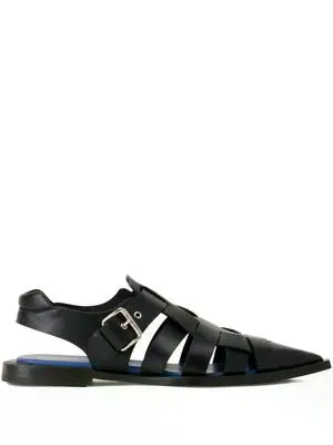 LANVIN Buckle Fastening Sandals - Black
