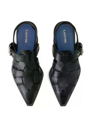 LANVIN Buckle Fastening Sandals - Black