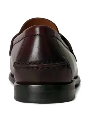 Polo Ralph Lauren Alston Burnished Leather Penny Loafers - Brown