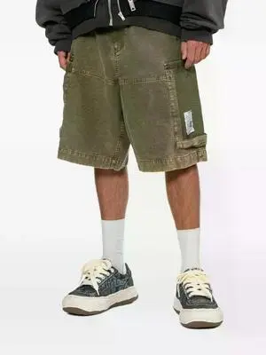 Mihara Yasuhiro Cargo Pockets Shorts - Green