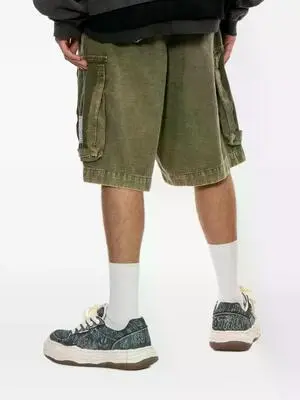 Mihara Yasuhiro Cargo Pockets Shorts - Green