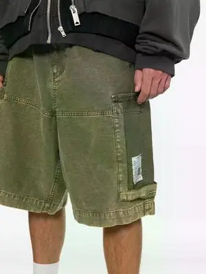 Mihara Yasuhiro Cargo Pockets Shorts - Green