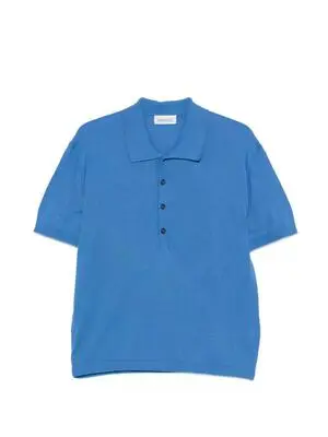 Imperial Cotton Polo Shirt - Blue