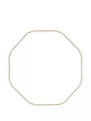 Shihara Construction Lines Chain-link Necklace - Gold