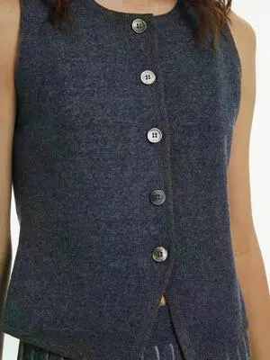 CRUSH COLLECTION Button Vest