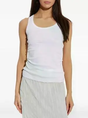 Hanro Shell-motif Ribbed Tank Top