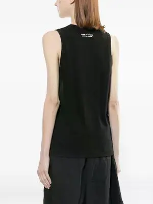 Comme Des Garçons Crew Neck Vest Top