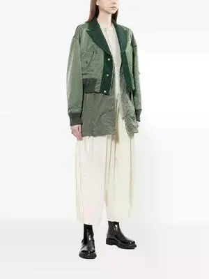 Toga Nylon Twill Jacket - Green