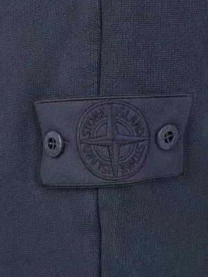Stone Island Logo-patch Track Pants - Blue