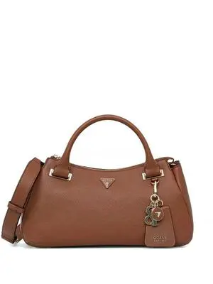 Guess Satchel With Top Handle And Detachable Shoulder Strap