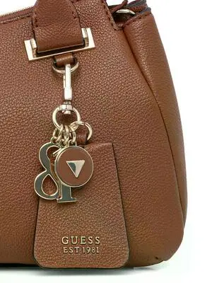 Guess Satchel With Top Handle And Detachable Shoulder Strap