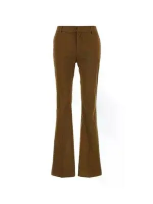 Pt Torino Raw Edge Hem Bottoms For Women