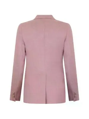 Tagliatore Single-breasted Slim-fit Blazer - Pink