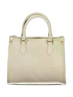 MARIO VALENTINO Embossed-logo Pebbled Tote Bag