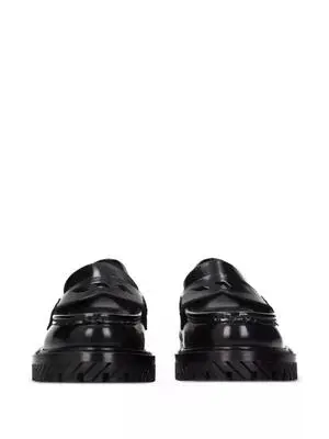 Off-White Leather Loafers