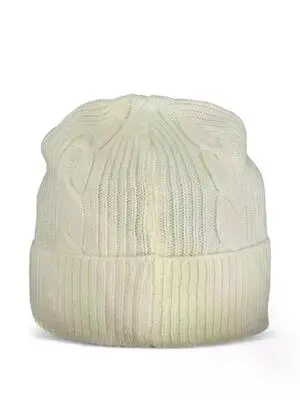 NORTH SAILS Cable-knit Beanie Hat - Neutrals