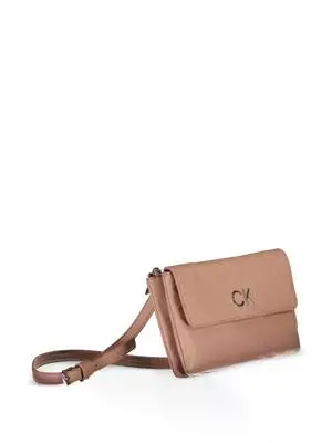 Calvin Klein Embossed Logo-plaque Cross Body Bag