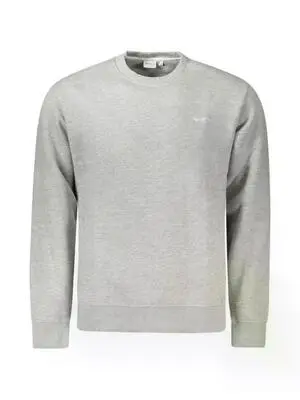 Pepe Jeans Logo-detail Crew-neck Cotton Sweatshirt - Grey