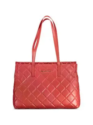 MARIO VALENTINO Quilted Tote Bag - Red