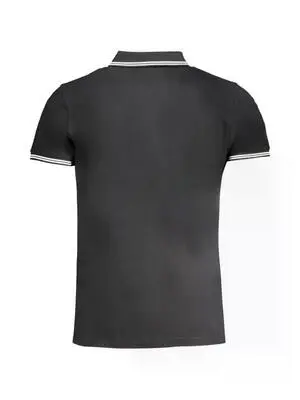 Roberto Cavalli Embroidered-logo Tipped Polo Shirt