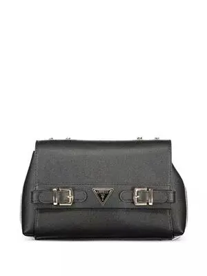 Guess Logo-detail Shoulder Bag - Black