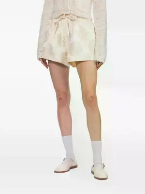 Simone Rocha Floral Drawstring Trousers
