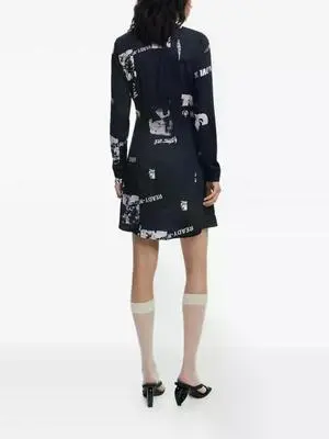 Desigual Newspaper-print Mini Dress
