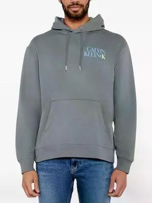 Calvin Klein Logo-print Drawstring Hoodie