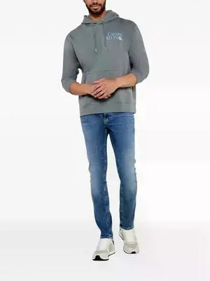Calvin Klein Logo-print Drawstring Hoodie