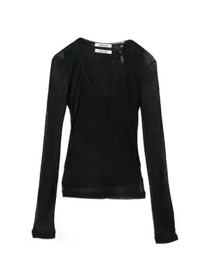 Helmut Lang Straight Hem T-shirts For Women