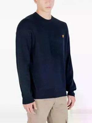 LYLE & SCOTT Long-sleeve Crew Neck Sweater - Blue