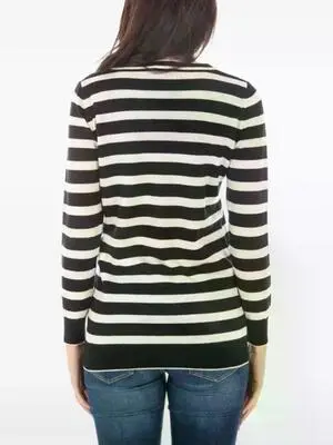 Fred Perry Striped V-neck Sweater