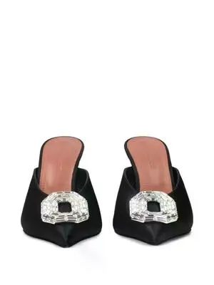 Amina Muaddi Begum Crystal-embellished Mules