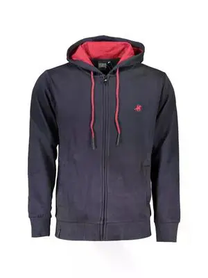 U.S. Grand Logo-embroidered Zip-up Hoodie