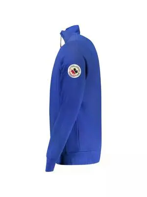 NORWAY 1963 Logo-patch Zip-up Sweater