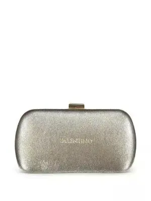 MARIO VALENTINO Metallic-finish Clutch Bag