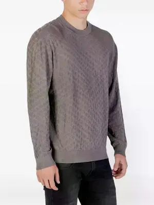 Armani Exchange Logo-patterned Sweatshirt