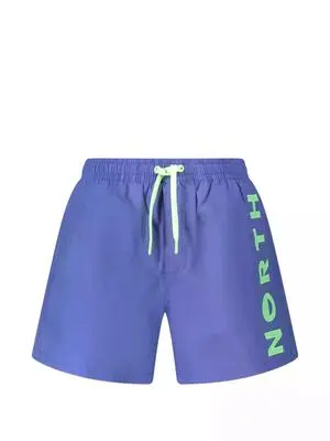 NORTH SAILS Logo-print Drawstring Swim Shorts - Blue
