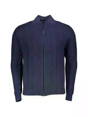 NORTH SAILS Ribbed-knit Zip-up Cardigan