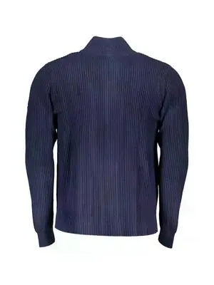 NORTH SAILS Ribbed-knit Zip-up Cardigan