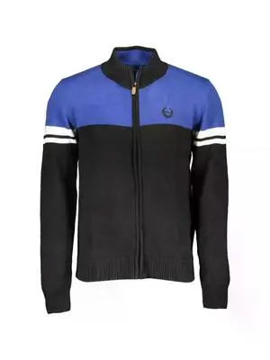 GIAN MARCO VENTURI VINTAGE Color-block Zip-up Sweatshirt