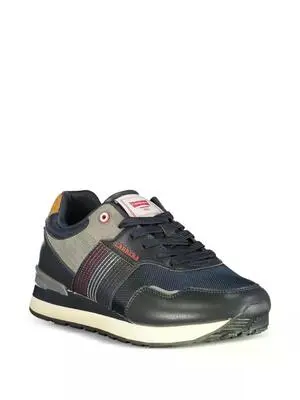 Carrera Eyewear Stripe-detail Mesh-panel Sneakers