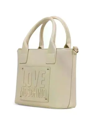 Moschino Logo-patch Tote