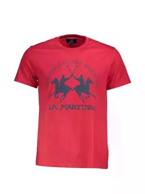 LA MARTINA Crew-neck T-shirt