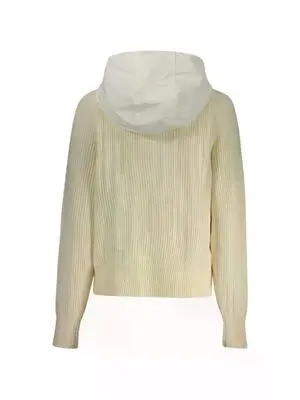 NORTH SAILS Ribbed-knit Hooded Cardigan