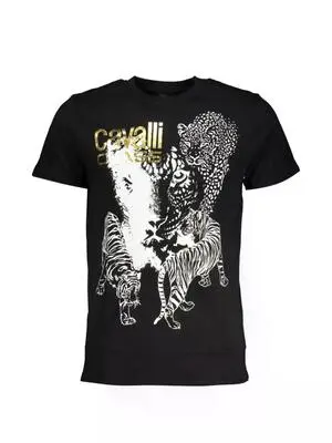 Roberto Cavalli Crewneck T-shirts For Men