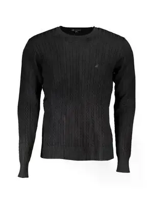 U.S. Grand Cable-knit Crew-neck Sweater