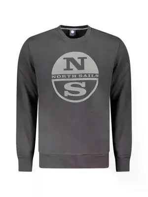 NORTH SAILS Logo-print Crew-neck Sweatshirt - Grey