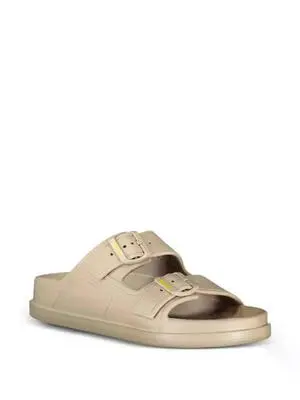 BLAUER. Buckled Flat Sandals