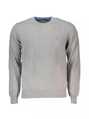 HARMONT & BLAINE Embroidered-logo Sweater - Grey